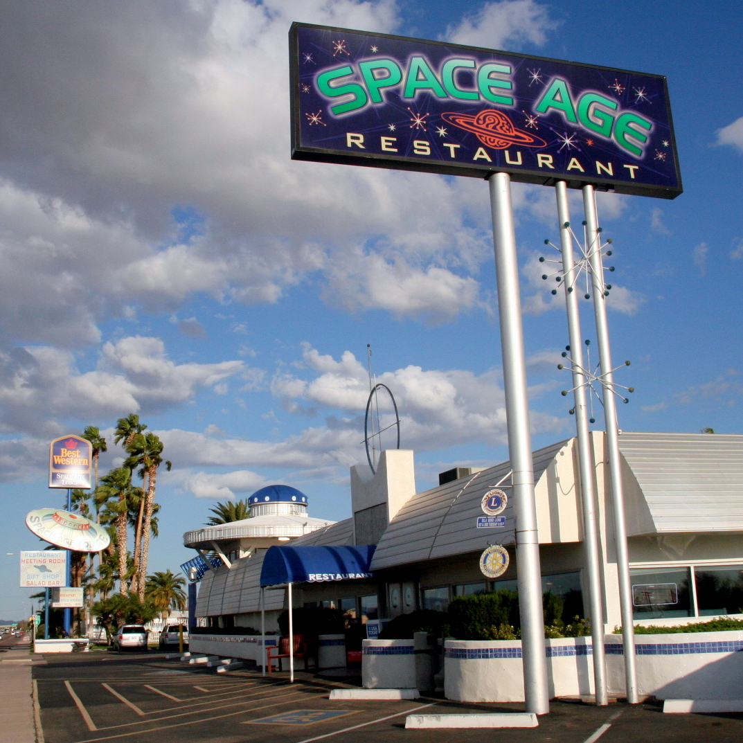 Space Age Lodge & Restaurant – Gila Bend, Arizona - Cap On A Map